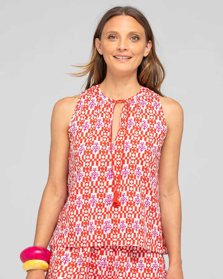 Boom Shankar - Siena Top - Naples Pomodoro – Indigoandme