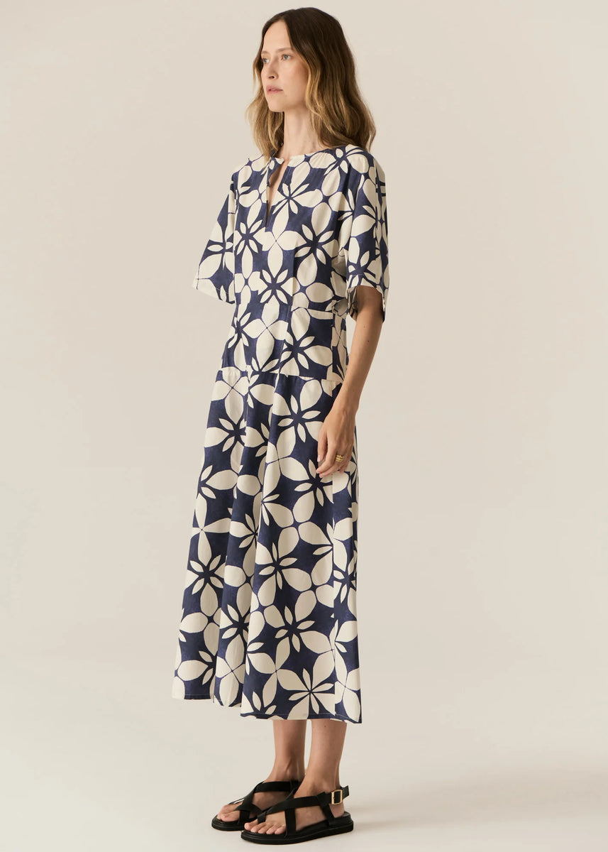 POL - Turin Dress - Blue – Indigoandme